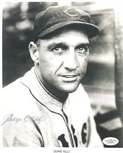 George Kelly Autographed Photo - Cincinnati Reds HOF Vintage 8x10 Rare ...