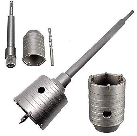Buy Inditrust 50 mm Concrete Wall Drill Bit Hole Saw Cutter and 300 mm ...