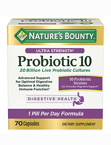 Snapklik.com : Nature's Bounty Ultra Strength Probiotic 10