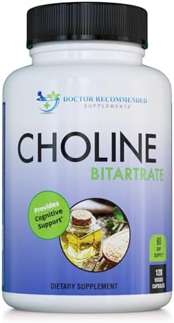 Amazon.com: Premium Choline - 500 mg - 120 Veggie Capsules - by DOCTOR ...