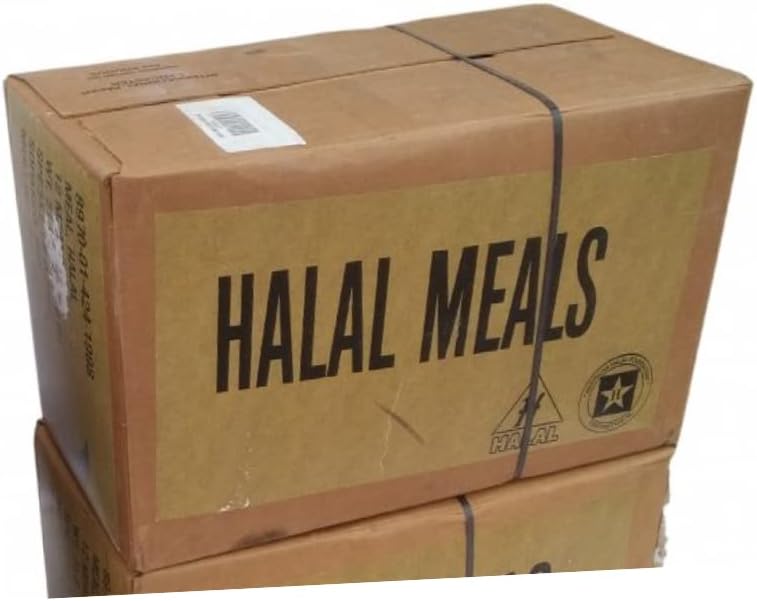 Amazon.com: Certified HALAL Food MRE Case, Long Term Survival Military ...