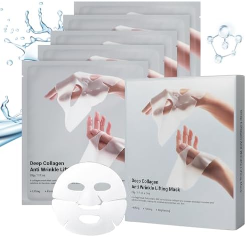 Amazon.com : Collagen Face Mask, Bio-Collagen Real Deep Mask, Deep ...