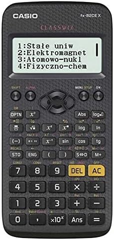 Casio fx-85GTX Scientific Calculator, Black : Amazon.co.uk: Stationery ...