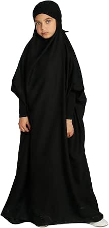 Amazon.com: Muslim Clothes for Girls Muslim Dress for Kids Islamic ...