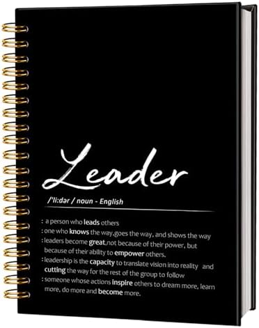 Amazon.com : FLVGE Leadership Notebook Gift for Women and Men, Thank ...