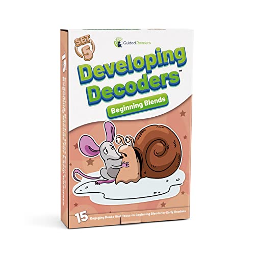 Snapklik.com : Decodable Readers: 15 Beginning Blends Phonics Decodable ...
