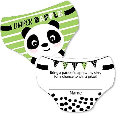Amazon.com : Big Dot of Happiness Party Like a Panda Bear - Diaper ...