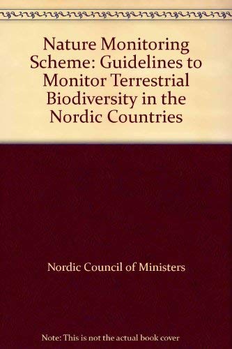 Amazon.co.jp: Nature Monitoring Scheme: Guidelines to Monitor ...