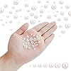 Amazon.com: 5600 Pieces Half Pearl Beads for Crafting Flatback Crafts ...