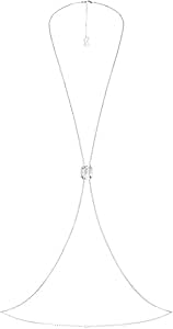 Amazon.com: Swarovski Crystal Body Chain, X SKIMS 5678065 Exotic Body ...