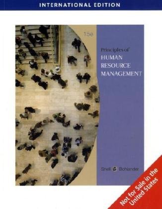 Buy PRINCIPLES OF HUMAN RESOURCE MANAGEMENT,15TH EDN Book Online at Low ...