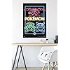 Amazon.com: Trends International Pokémon - Neon Group Wall Poster, 22. ...