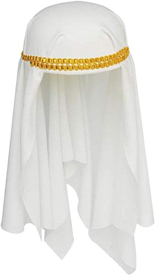 Amazon.com: Arabic Hat Adult Arabian Desert Prince Hat Novelty Middle ...