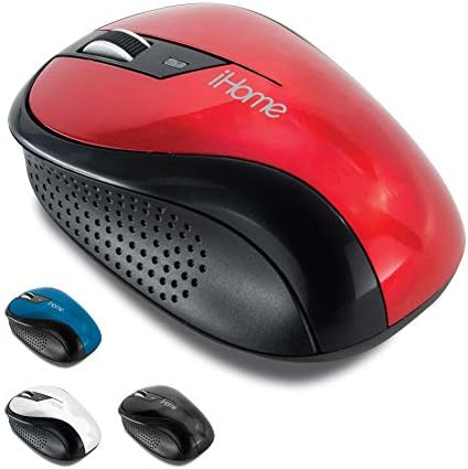 Amazon.com: iHome Ergonomic Wireless Desktop Mouse with Scroll Wheel ...