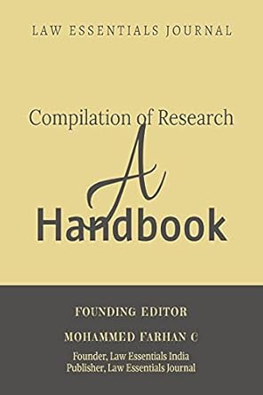 Buy Compilation of Research - A Handbook Book Online at Low Prices in ...