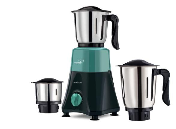 Buy V-GUARD WIZMIX 500 Mixer Grinder Deep Teal and Jungle Green Online ...