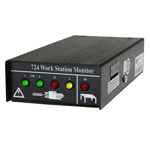 Amazon.com: SCS 724 Workstation Monitor for Dual Wire ESD Wrist Straps ...