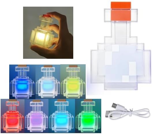 Kayuneed 7 Colours Magic Potion Bottle Small, Mini Magic Potion Bottle ...