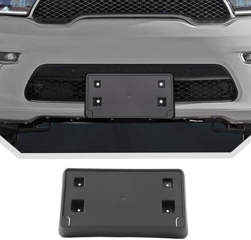 Amazon.com: JeCar Front License Plate Frame Bracket Fit for 2021+ Dodge ...