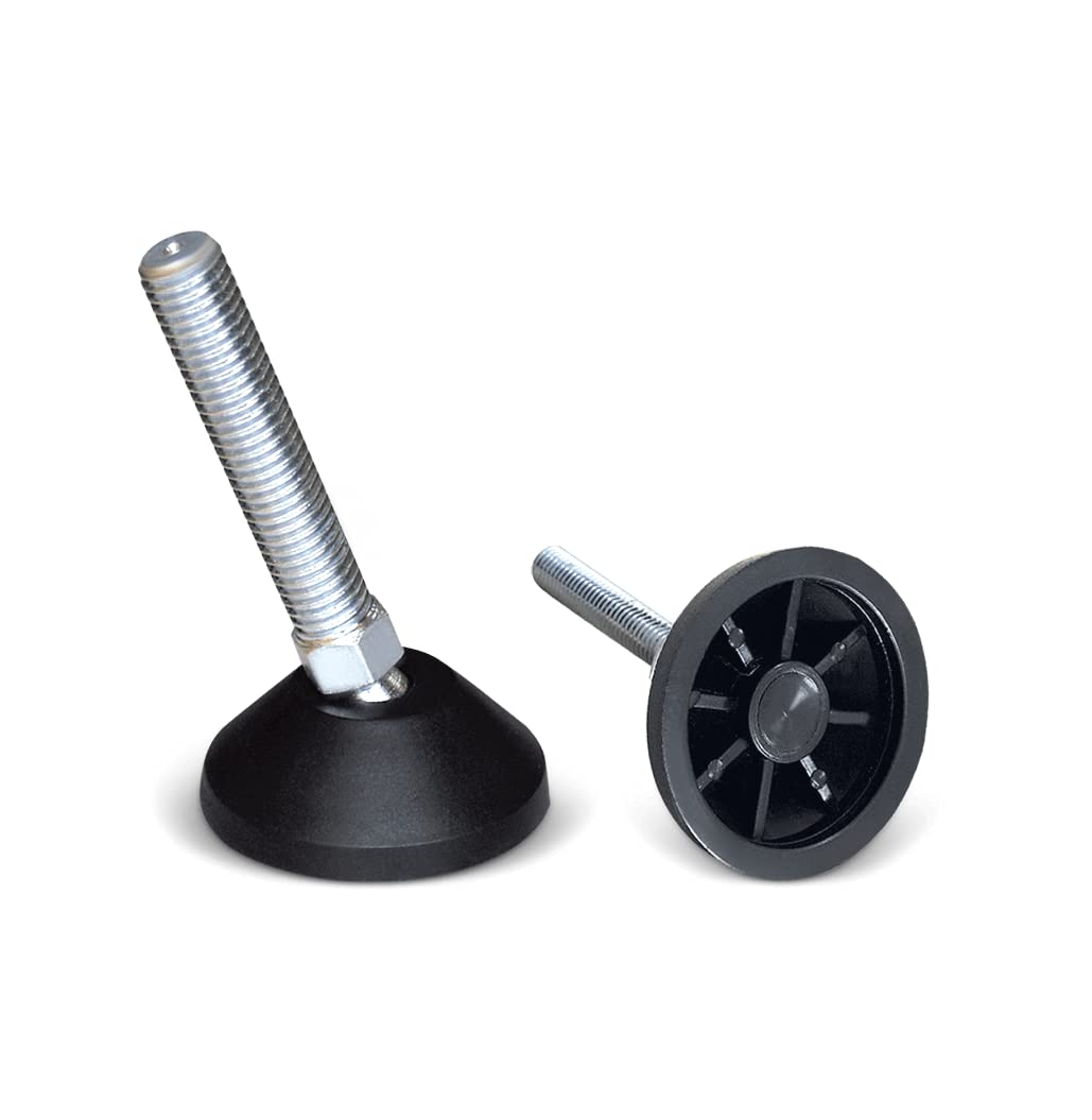 RUBBERGIANT Adjustable Feet M10 x 45mm – 450kg Heavy Duty Levelling ...