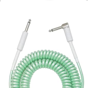 Amazon.com: MEDIORAYS Coiled Guitar Cable, Coil Electric Instrument ...