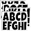 Amazon.com : Bemeol Bulletin Board Letters Set 18 Sheets 3 Inch ...
