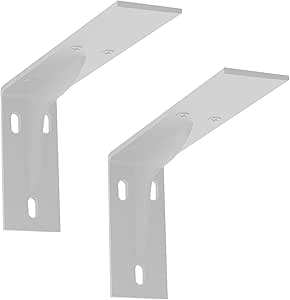 Amazon.com: 4.5mm Thick L Shelf Bracket, Steel Brackets for Shelves ...