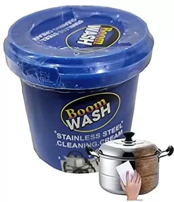 Utensils Cleaner Boom Wash Car Rim Cleaner 500g : Amazon.in: Health ...