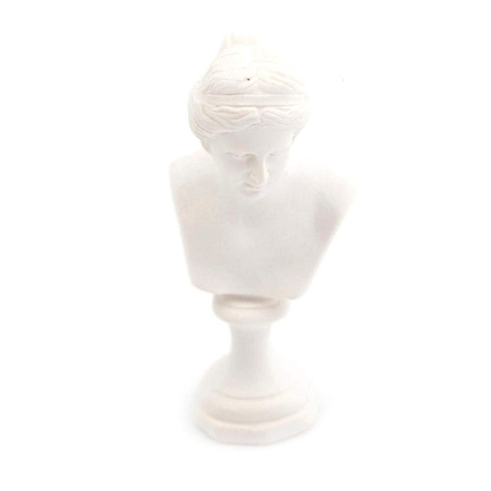Buy Mini Sculpture Statue Resin Venus David Bust Sculpture Gypsum ...