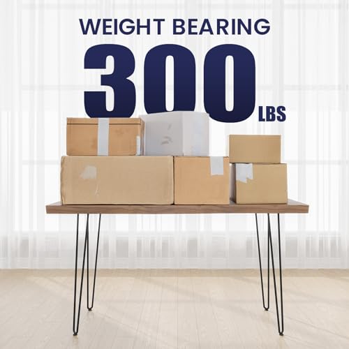 Snapklik.com : SMARTSTANDARD Hairpin Table Legs 32 Inch, 3/8 Solid ...