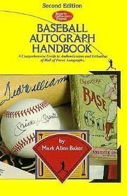 Scd Baseball Autograph Handbook: Baker, Mark Allen: 9780873411691 ...