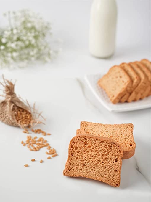 Seewans Whole Wheat Atta Rusk | Gulten Less | Crunchy and Crispy Tasty ...