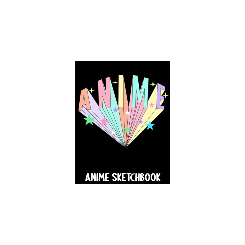 Buy Anime Sketchbook: Cute Anime Lover Sketchbook - Comic Manga Anime ...