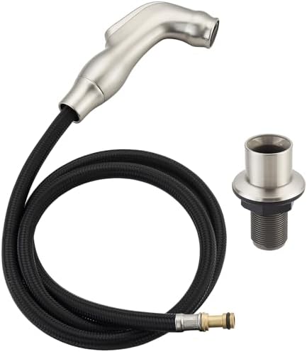 Brushed Nickel Kitchen Sink Sprayer Replacement, Kitchen Sink Spray ...