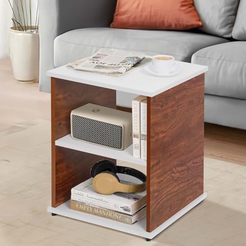 ABOUT SPACE Coffee Table - Engineered Wood End Table Wooden Center ...