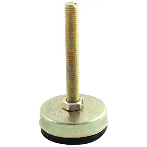 Machine Furniture M12 x 95mm Thread 60mm Base Leveling Foot Mount ...