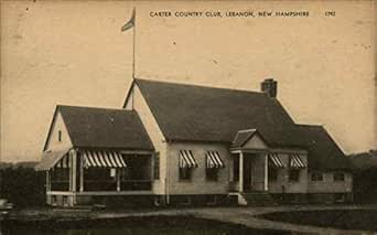 Carter Country Club Lebanon, New Hampshire NH Original Antique Postcard ...