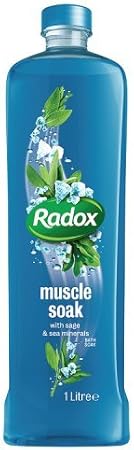 Radox Muscle Therapy Bath Soak, Blue : Amazon.co.uk: Beauty