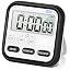 ADAKASI Digital Kitchen Timer and Stopwatch, Large Digit Countdown ...