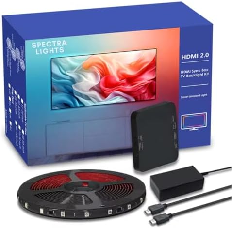 CPLID USB TV Backlight LED Strip Lights Kit for 24 to 60 inches Smart ...