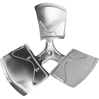 XW-1803-27RA HVAC Condenser Fan Blade 18 in 3 Blade 27 Degree 1/2" Bore ...