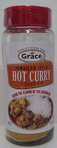 Amazon.com : Grace Jamaican Hot Curry Powder 6 oz by Grace : Grocery ...