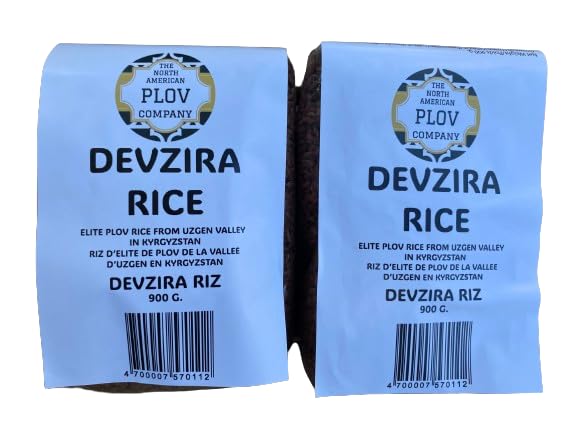 Amazon.com : Devzira Rice For Plov From Uzgen in Kyrgyzstan, 2 packs x ...
