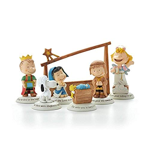 Hallmark Peanuts Nativity Set