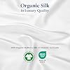 Amazon.com: RENESSY Premium Silk Pillowcase 100% Organic Mulberry Silk ...
