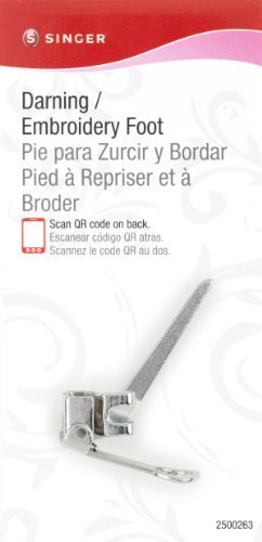 Learn How to Use the SINGER® Darning Foot