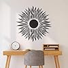 Wall Stickers Paster Paper Art Sun Flower Bud 72x72cm Removable Without ...