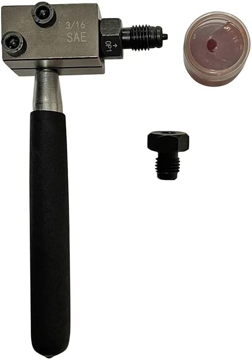Professional Brake Pipe Flaring Tool 3/16" SAE Hand Held On Car Double ...