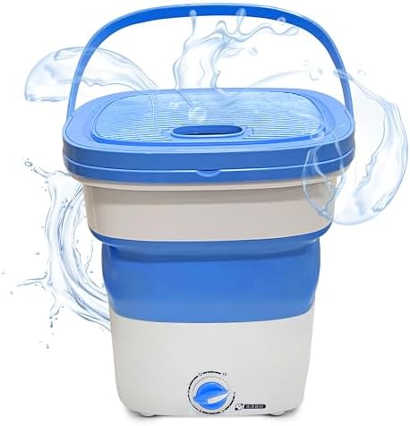 Portable Washing Machine Small Mini Hand Compact Semi Automatic Washer ...