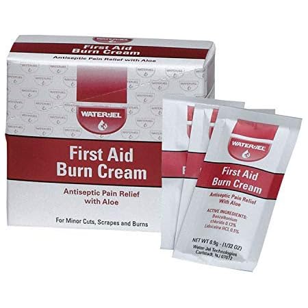 Amazon.com: First Aid Burn Cream, Antiseptic Burn Relief, 0.9 gm ...